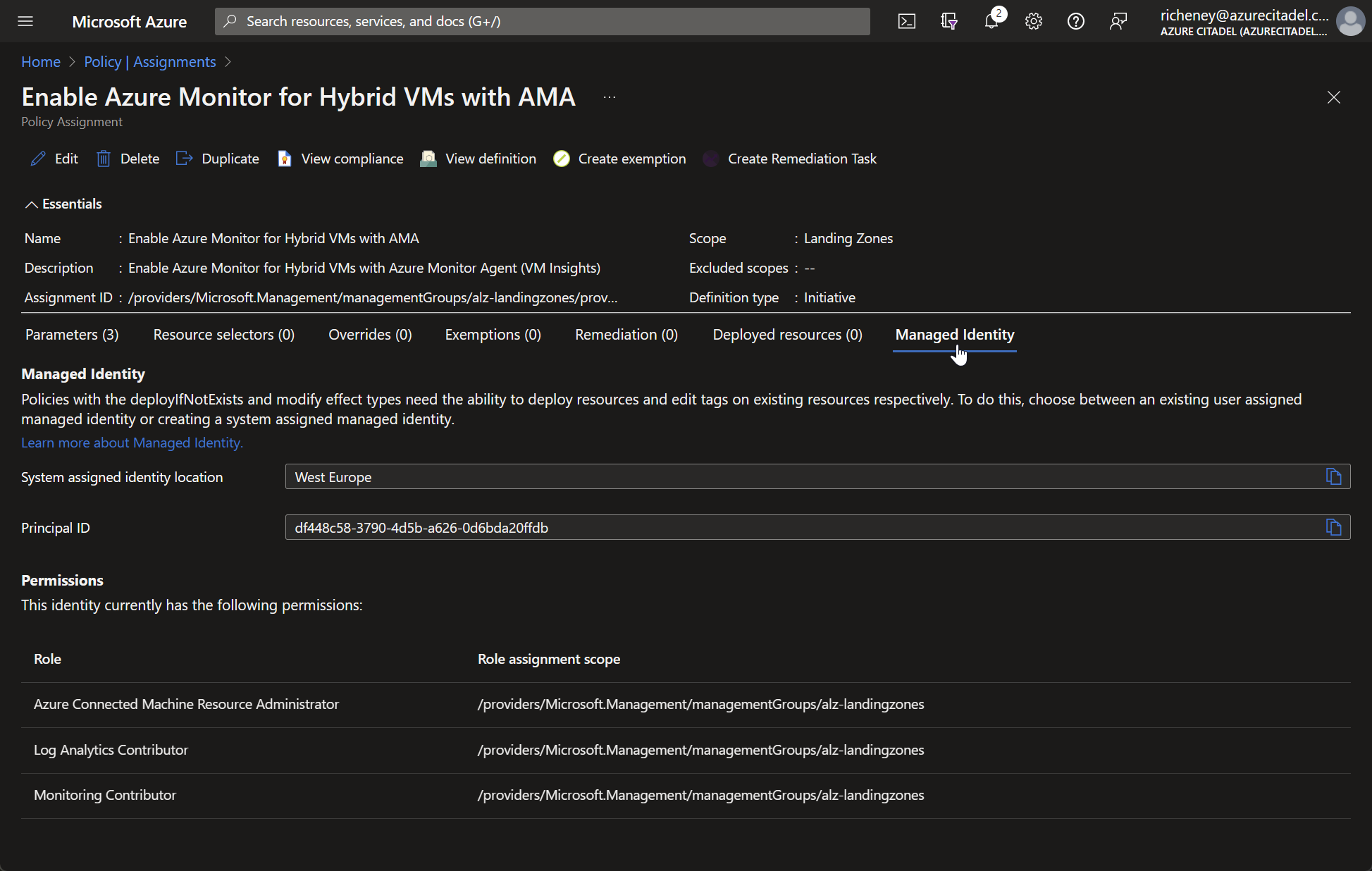 Azure Monitoring Agent • Azure Citadel